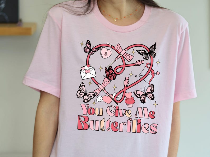 Valentine You Give Me Butterflies Sweatshirt, Medical Lab Assistant ...