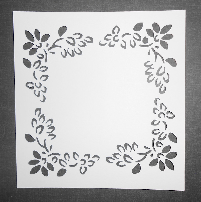 Tree Branch Leafy Border in Svg - Etsy