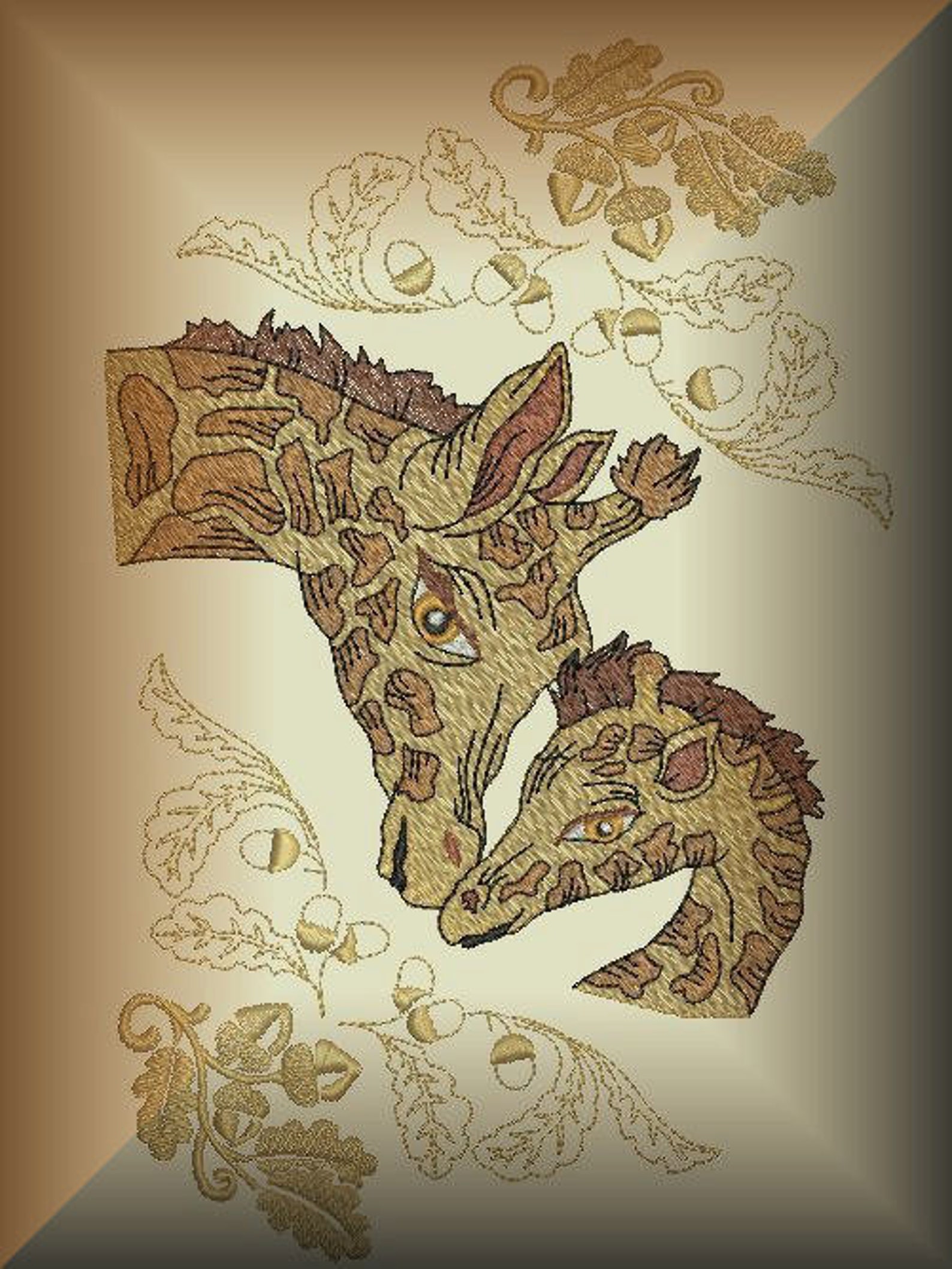 Realistic Giraffes Machine Embroidery Designs - Etsy