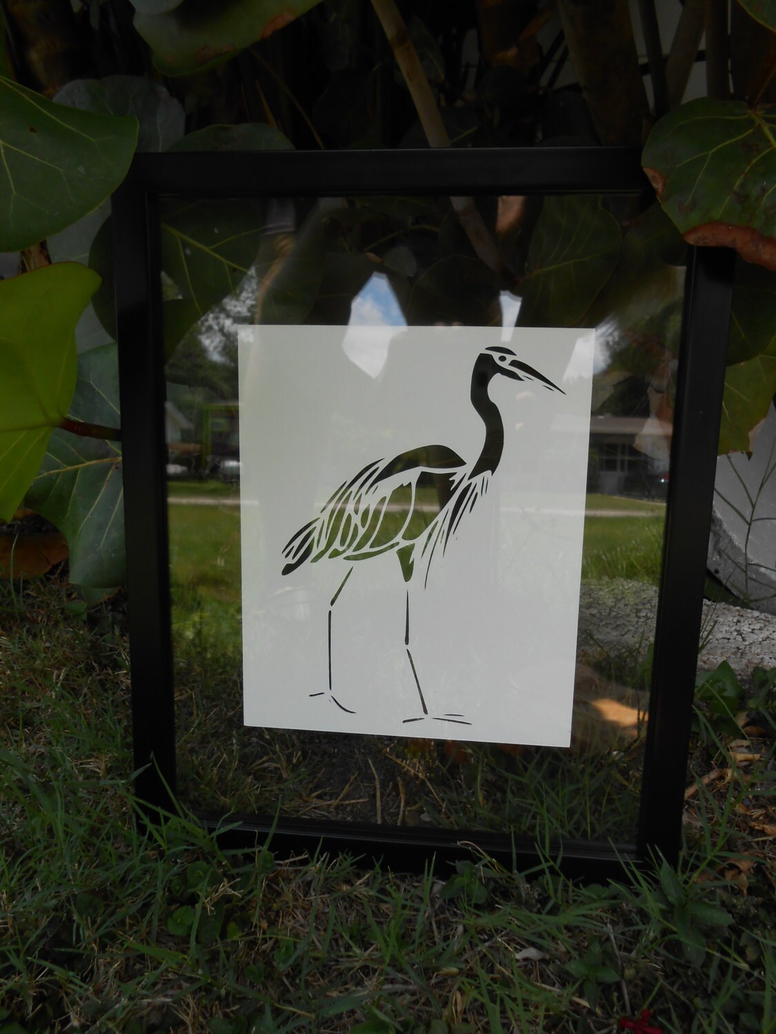Beautiful Crane Cut Out Svg File - Etsy