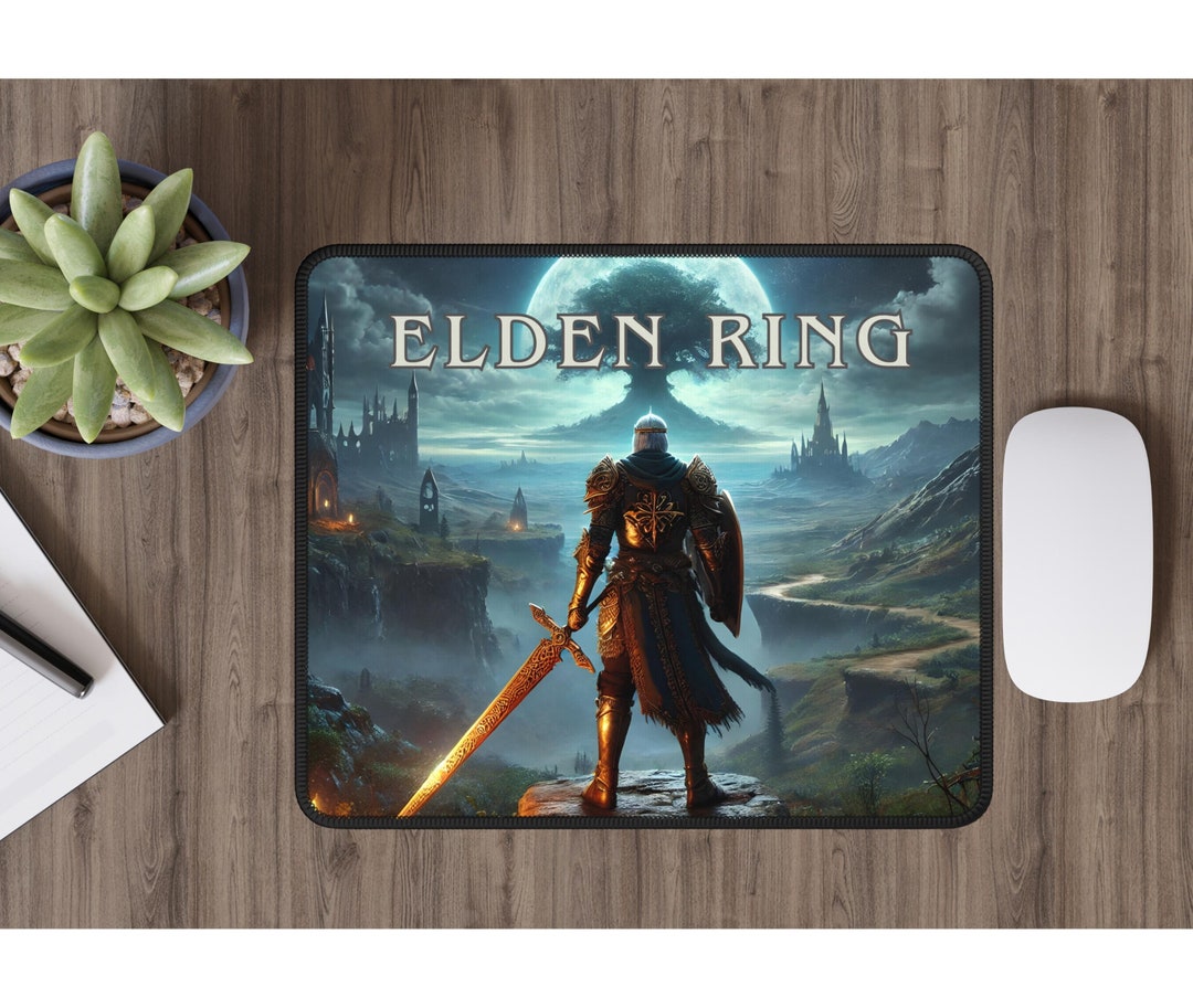 Elden Ring Sword Mouse Pad Elden Ring Mousepad Elden Ring Figure Dark Souls Art Elden Merch ...