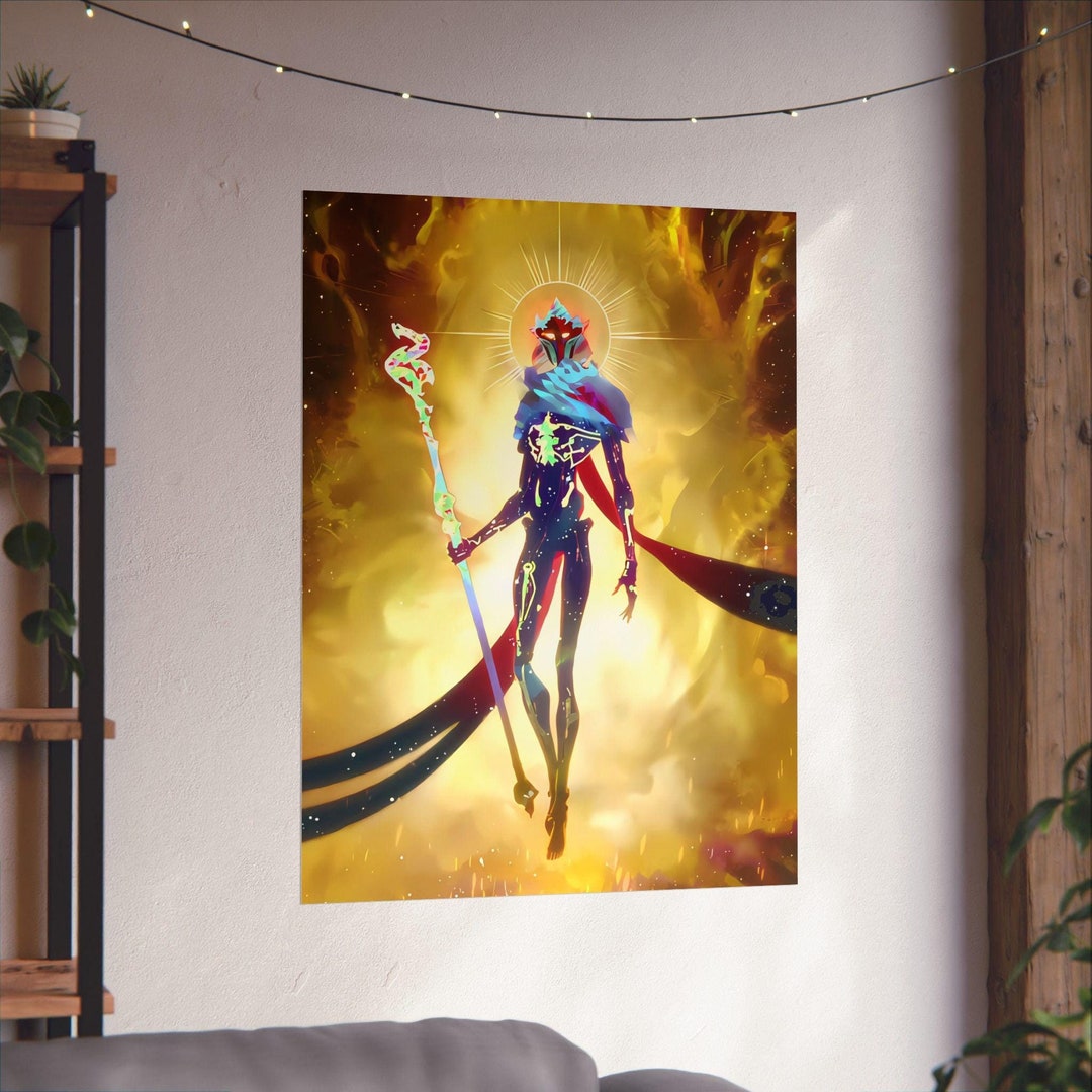 Viktor Inspired Poster the Machine Herald Trendy Poster Arcane Style ...