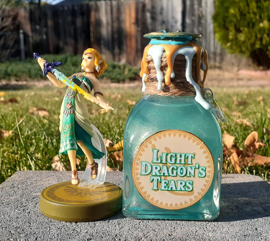 Light Dragon's Tears | Legend of Zelda Inspired Decorative Potion ...
