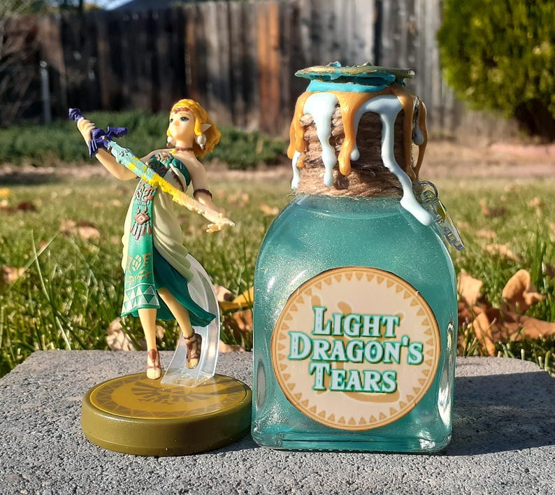 Light Dragon's Tears | Legend of Zelda Inspired Decorative Potion ...