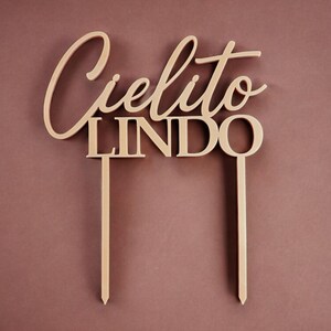 Cielito Lindo Cake Topper – Mexican Fiesta Party Decor, Spanish Theme ...