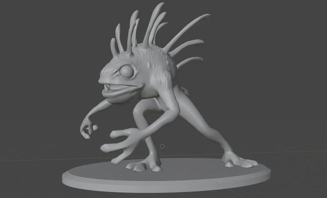 Orysin High-quality Murloc STL File | 3D Printable World of Warcraft ...