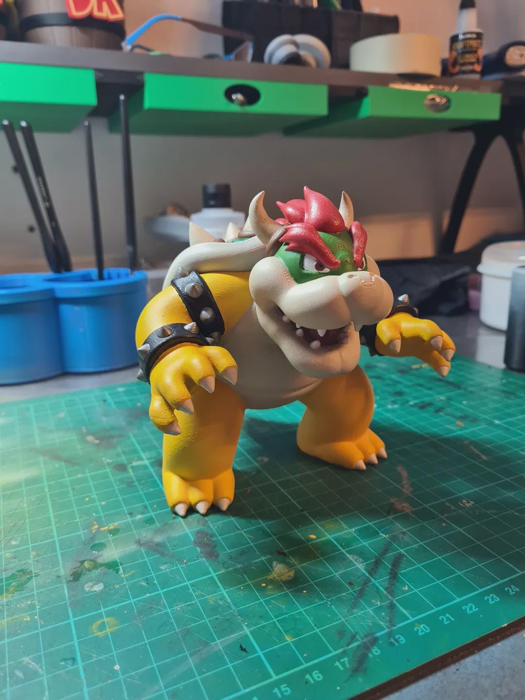 Bowser STL File – 3D Printable Super Mario Figure – King Koopa Fan ...