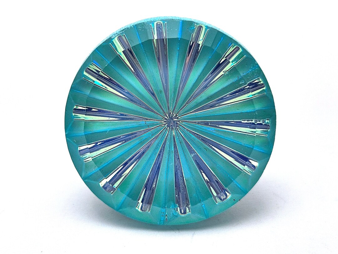Radiant Hypno Cocktail Ring Pinwheel Fireworks Circus Carnival Couture ...
