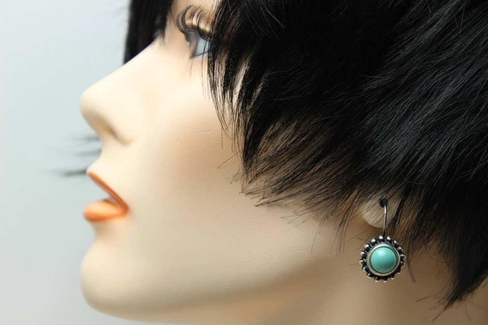 Black Diamond Drop Earrings Classic Swarovski Crystal Night - Etsy