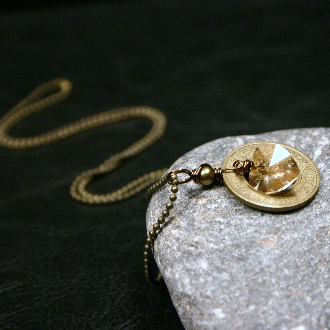 Chicago IL Token Necklace Illinois Subway L El CTA Train | Etsy