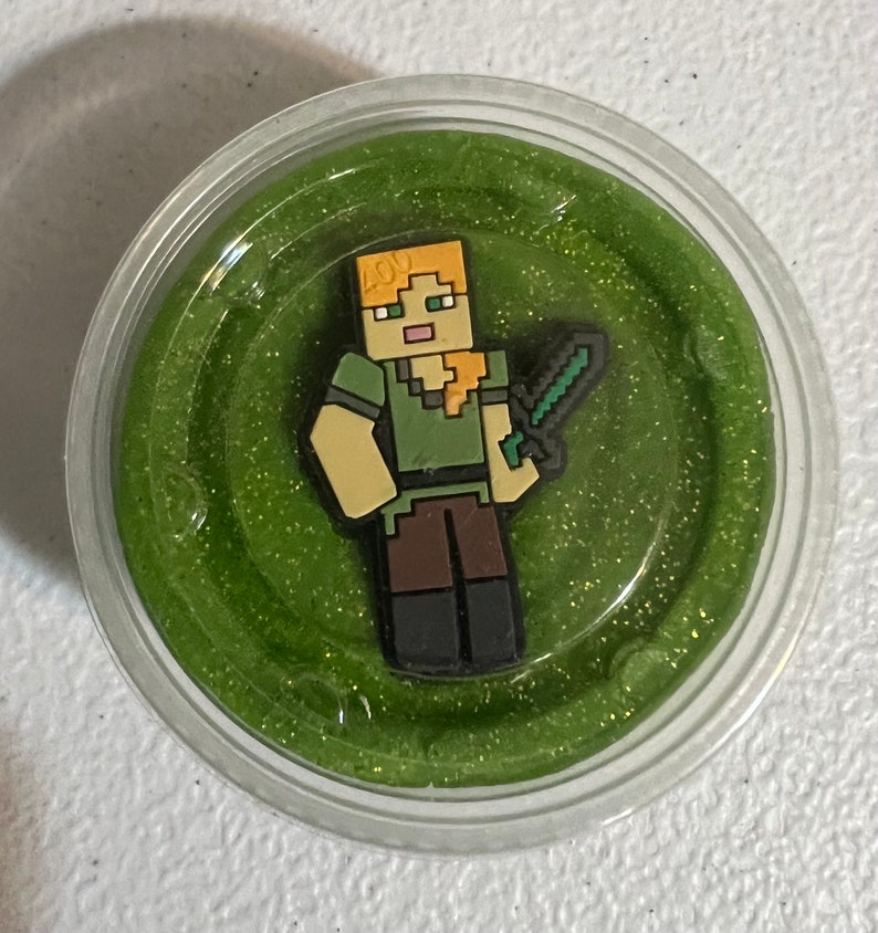 Minecraft Inspired Play Dough Party Favors - Etsy