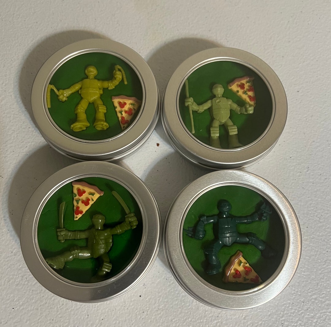 Teenage Mutant Ninja Turtles Playdough Jars/ Party Favors - Etsy