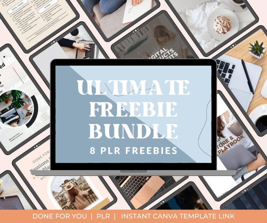 Digital Marketing Freebie Bundle 8 Digital Product Lead Magnets Online ...