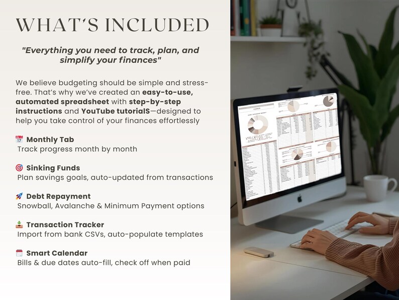 Monthly Budget Spreadsheet Google Sheets Financial Planner Weekly ...