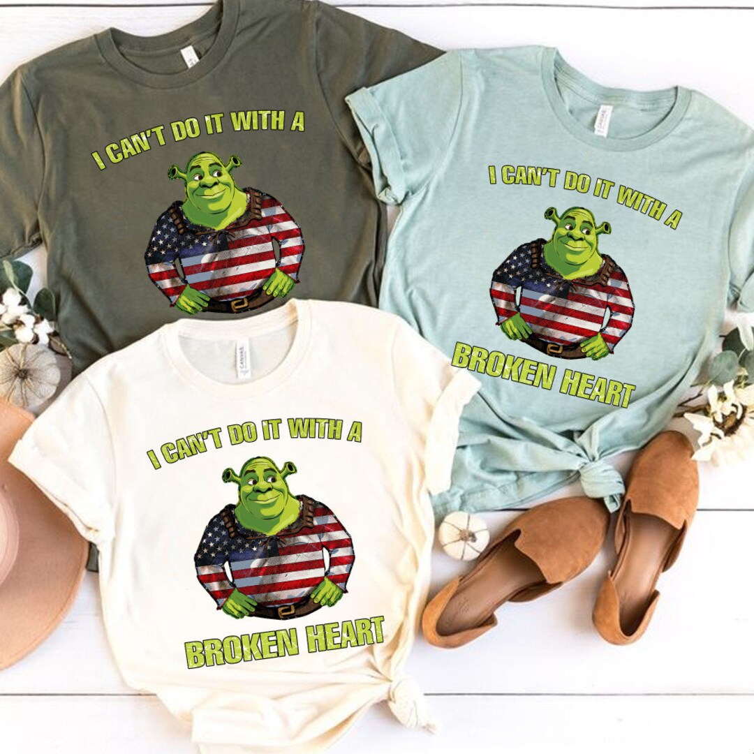 Shrek Face Meme Shirt, Can't Today I'm Swamped Shirt, Funny Girls Shirt ...