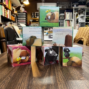 Storybook Children’s Wooden Blocks - Etsy