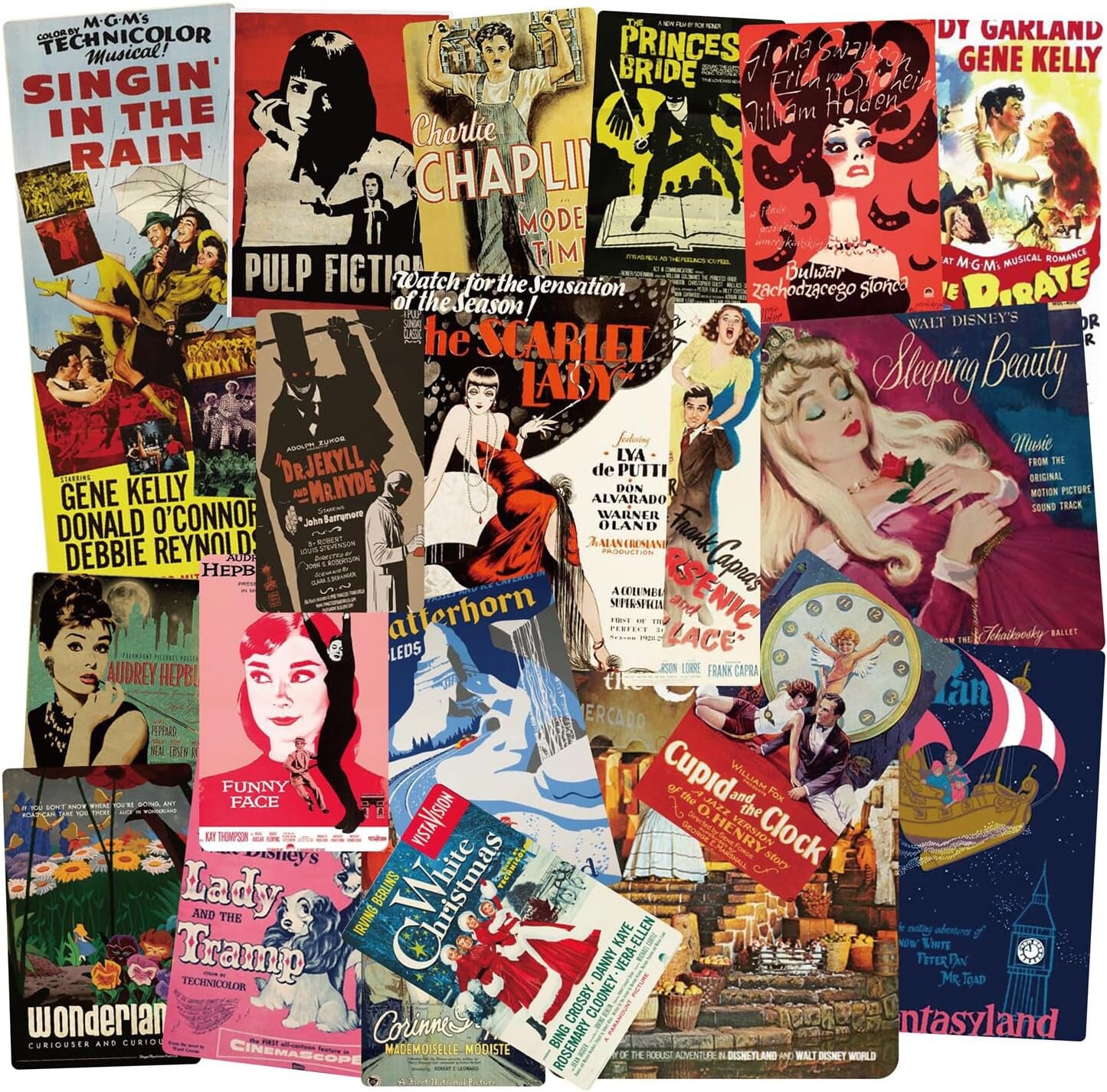 Vintage Movie Poster Stickers, Movie Stickers, Poster Stickers - Etsy
