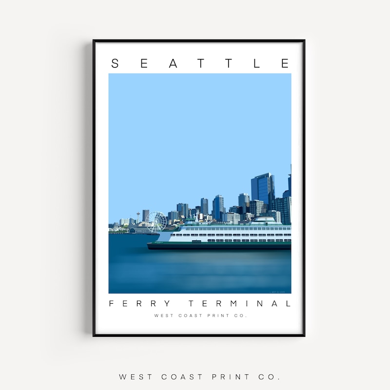 Seattle Art - Etsy