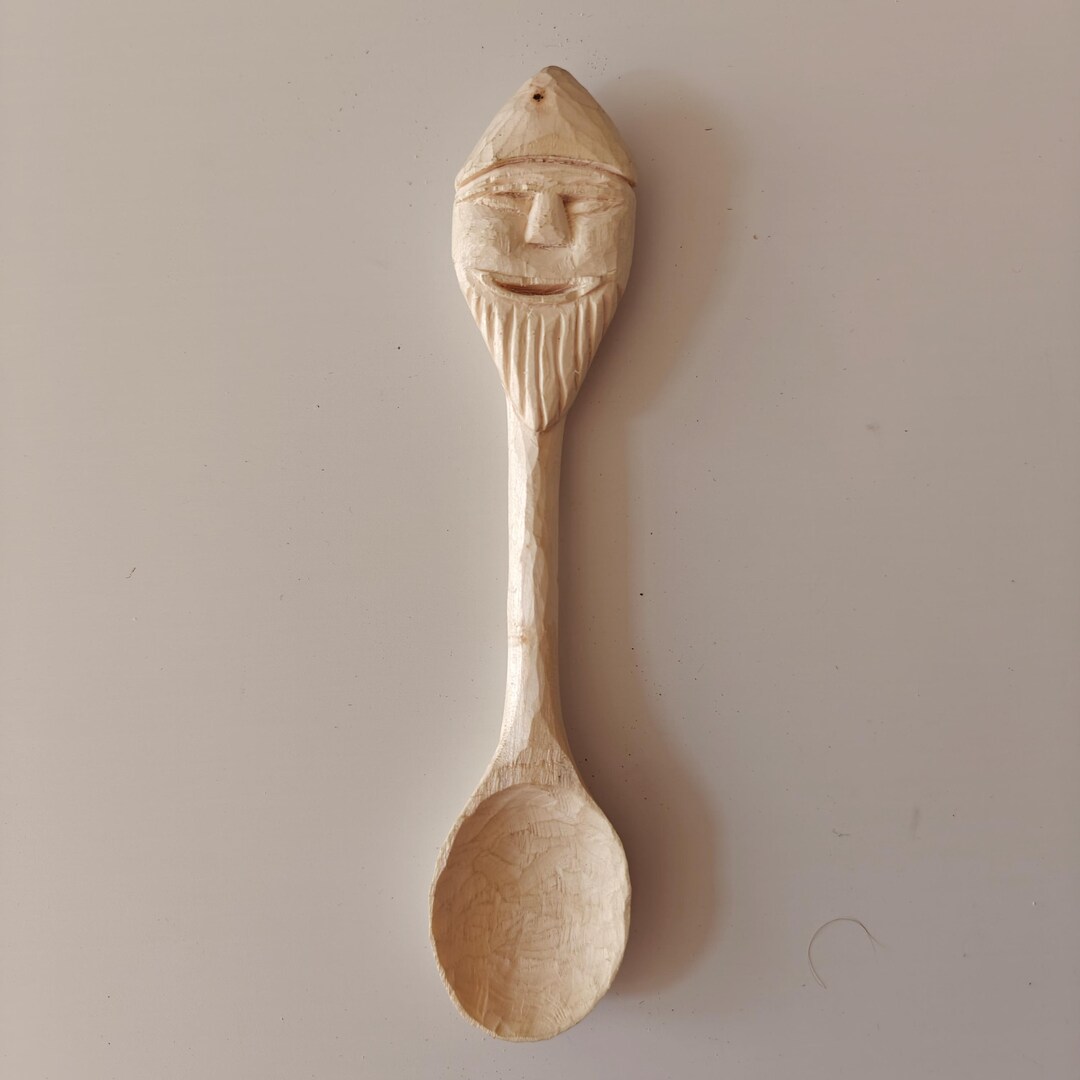 Handmade Elf Face Spoon - Etsy