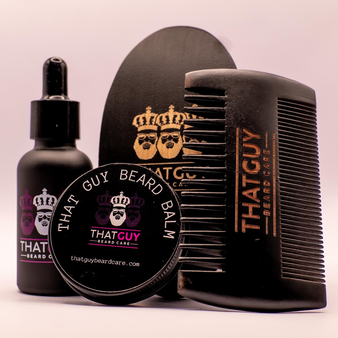 Beard Care Gift Set for Men Good Beard Care Routine Birthday Gift for ...