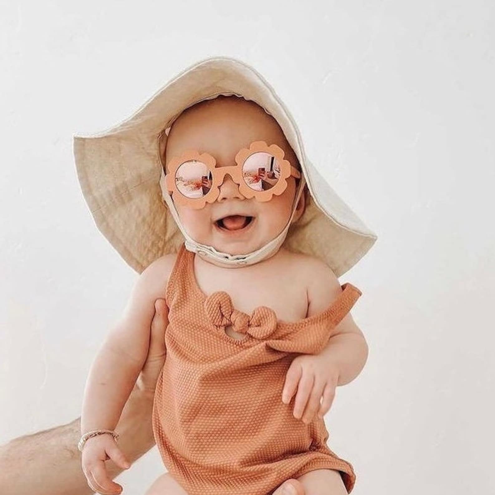 Natural Baby Hat, Baby Beach Hat, Toddler Summer Hat, Gender Neutral ...