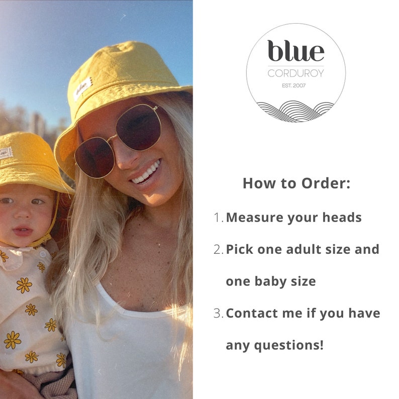 Matching Mommy and Baby Hat Set Linen Hat Bucket Hats Mama - Etsy