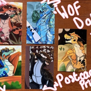 Wings of Fire Dod Print Bundle - Etsy
