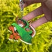 WOF Lizard/freedom Double Sided Keychain - Etsy