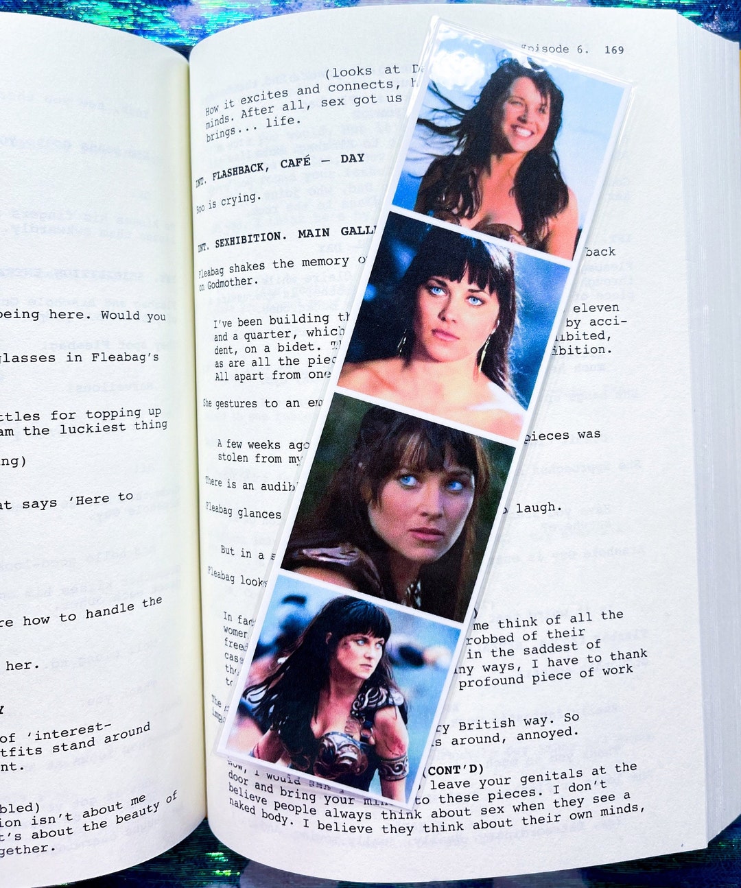 XENA WARRIOR PRINCESS Bookmark Photostrip Lucy Lawless Gabrielle Rene ...