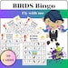 Birds Bingo Game Printable - 50 Cards | Fun Learning for Kids | Bird ...