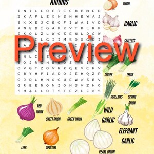 Vegetable Word Search Puzzle Book for Kids | 17 Fun Pages + Answer Key ...