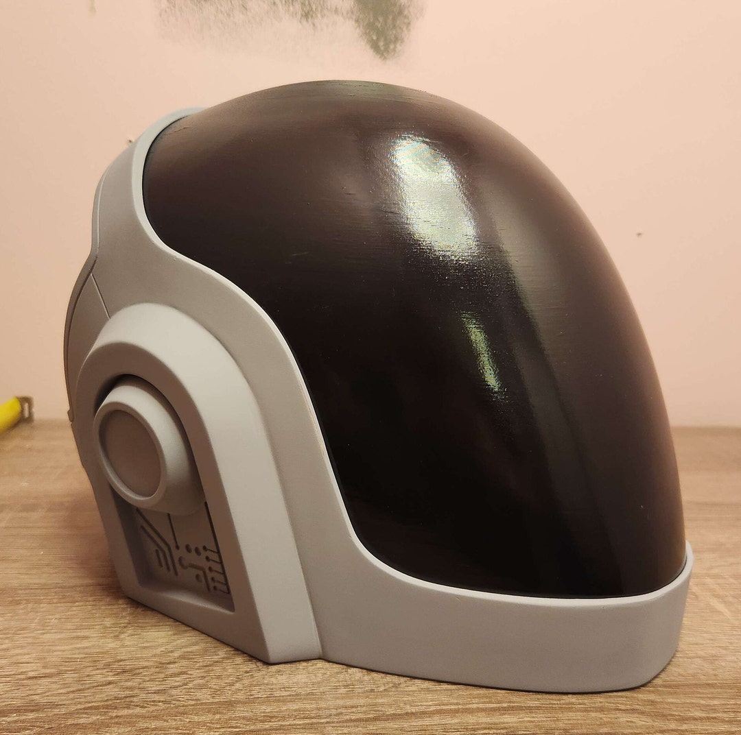 Daft Punk Guy-manuel DIY Helmet SANDEDPRIMED - Etsy