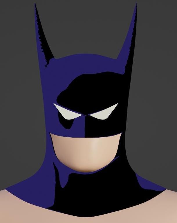 JLA Dark Knight Cowl File for 3D Printing - Etsy
