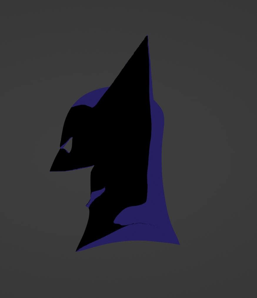 JLA Dark Knight Cowl File for 3D Printing - Etsy