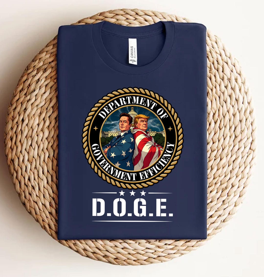 Elon Musk Doge Humor Shirt, Funny Doge T-shirt, Government Efficiency ...