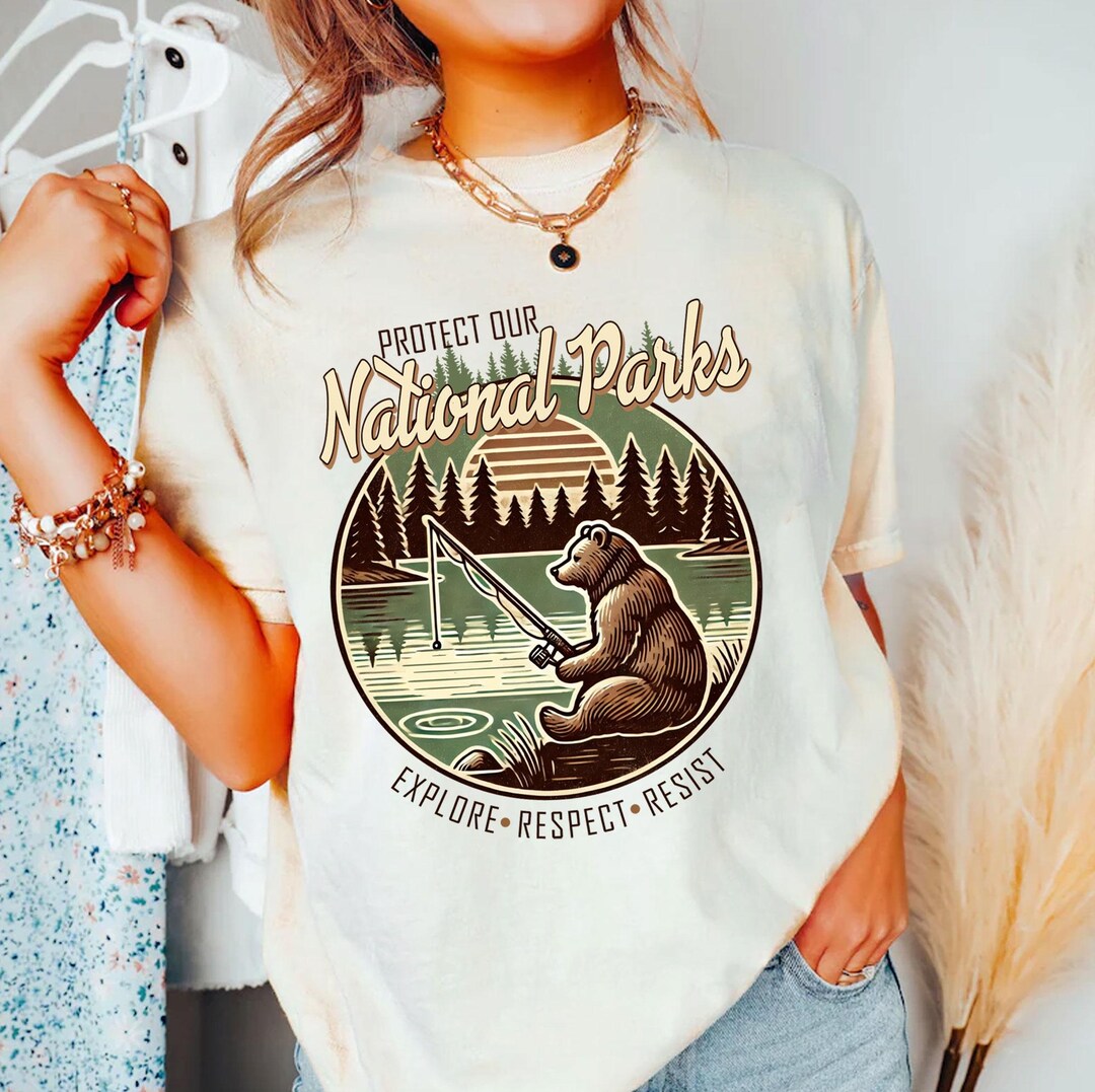 Protect Our National Parks Shirt, Parks Over Profit Granola Girl, Save ...