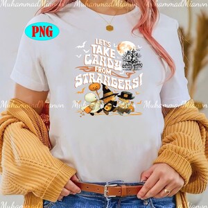 Let's Take Candy From Strangers Png, Funny Halloween Png, Funny Trick ...