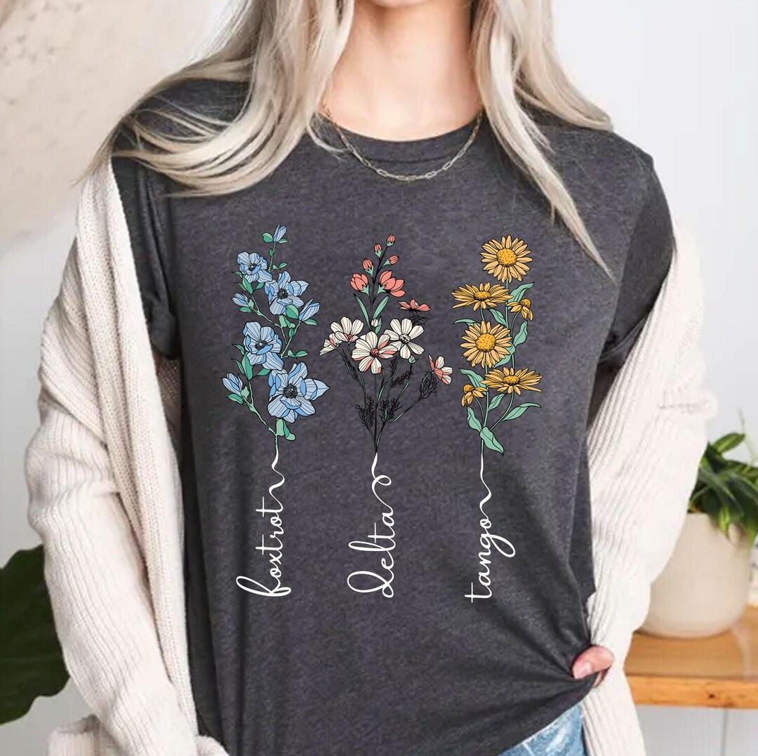 Foxtrot Delta Tango Donald Trump Flower Shirt, Anti Republican Shirt ...