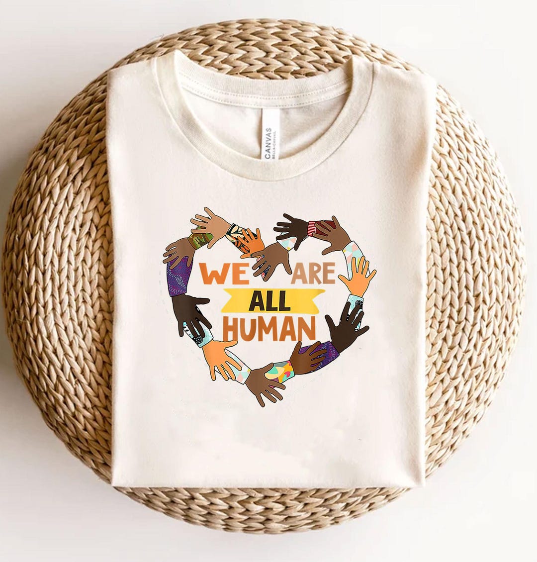 We Are All Human Shirt, Black History Shirt, Human Rights Shirt ...