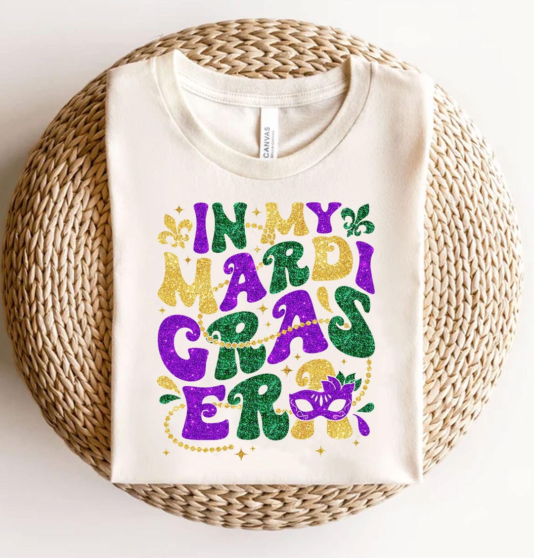 In My Mardi Gras Era Shirt, Mardi Gras Tshirt, Mardi Gras Shirt, Fat ...