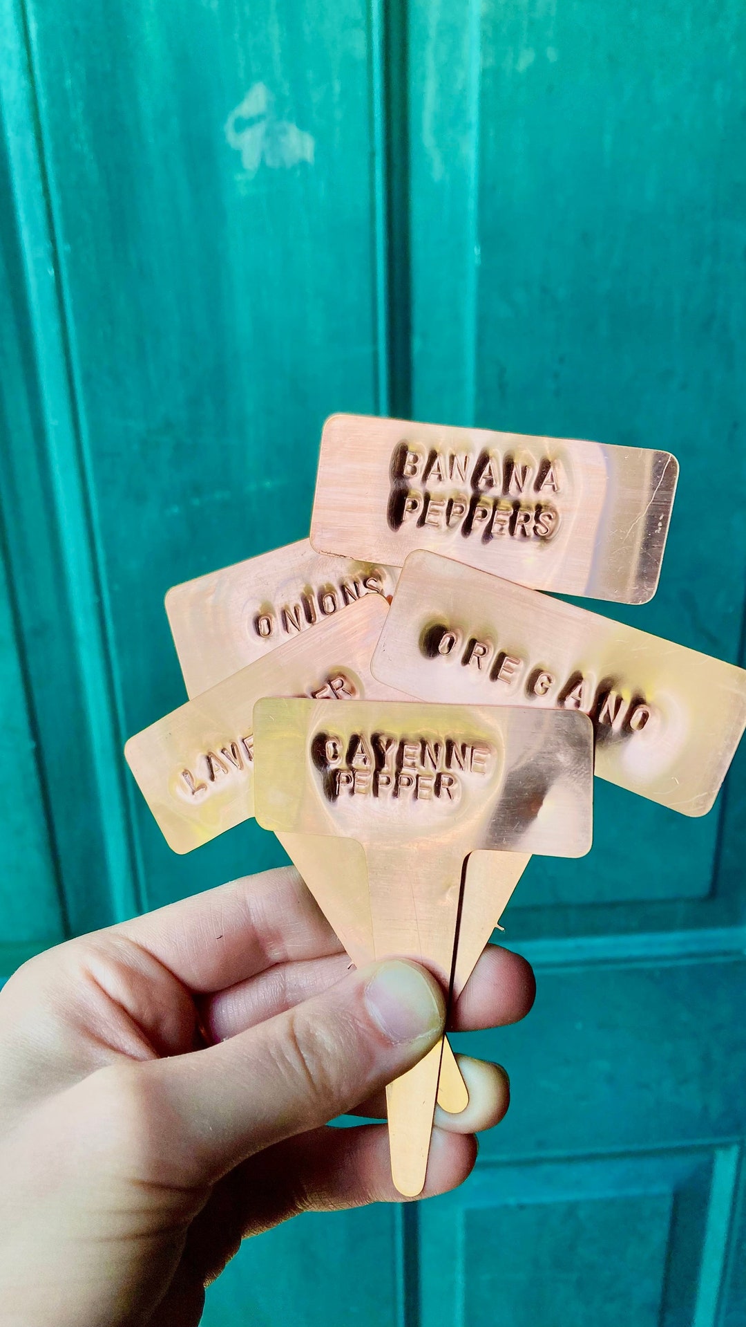 Herb Markers | Plant Tag Labels, Identification Tags for Outdoors ...