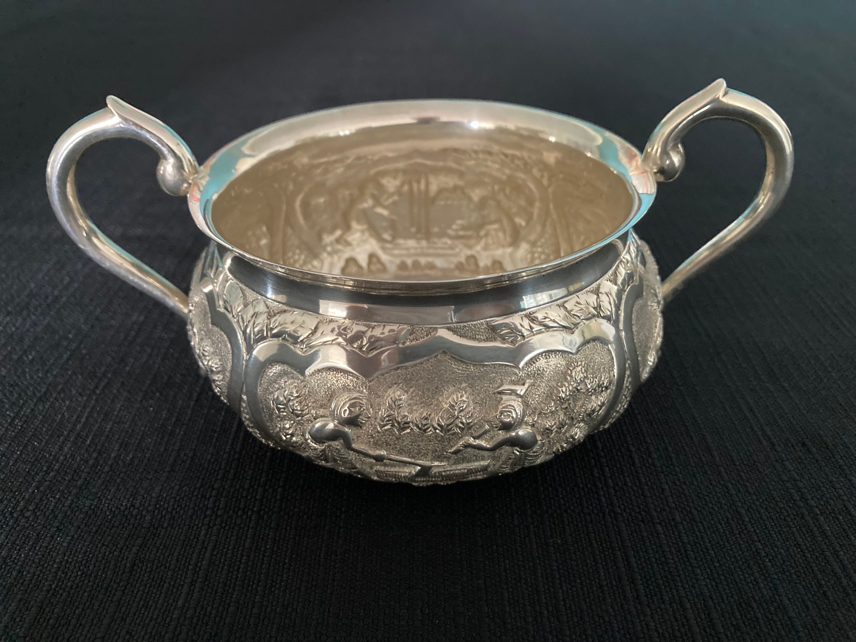 Delightful Burmese 4 Piece Sterling Silver Tea Set Circa 1900 - Etsy