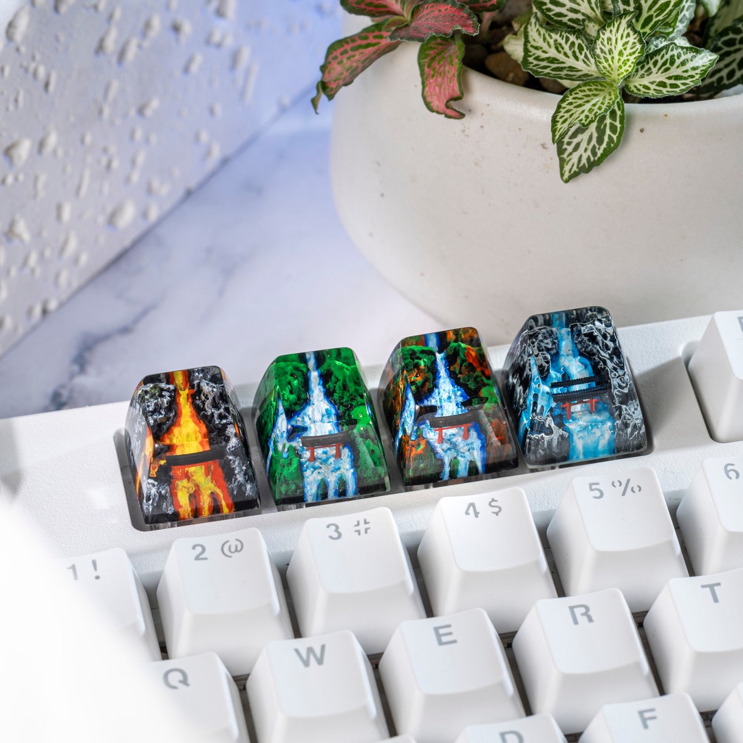 Torii Gate Keycap, Artisan Keycap, Seasonal Keycap Set, Resin Keycap ...
