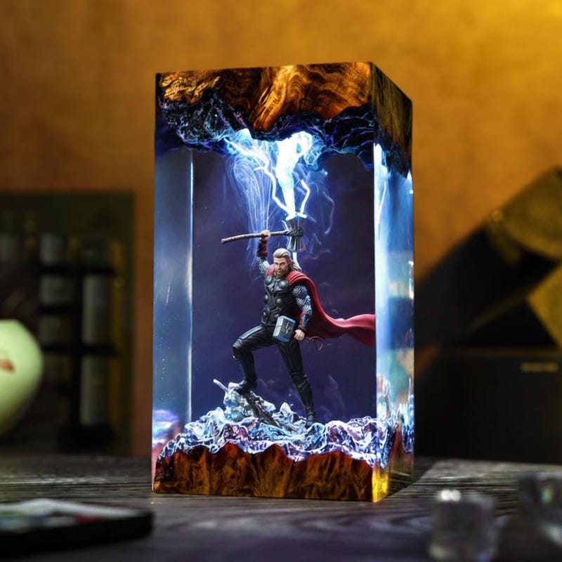 Super Hero Resin Statues - Etsy