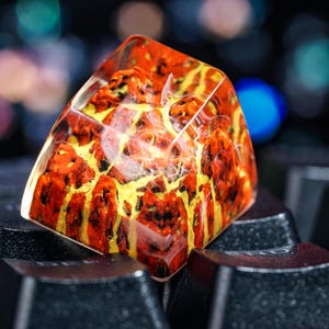 SALE 50% Mystical Forest Keycap, Artisan Keycap, Aesthetic Keycap ...