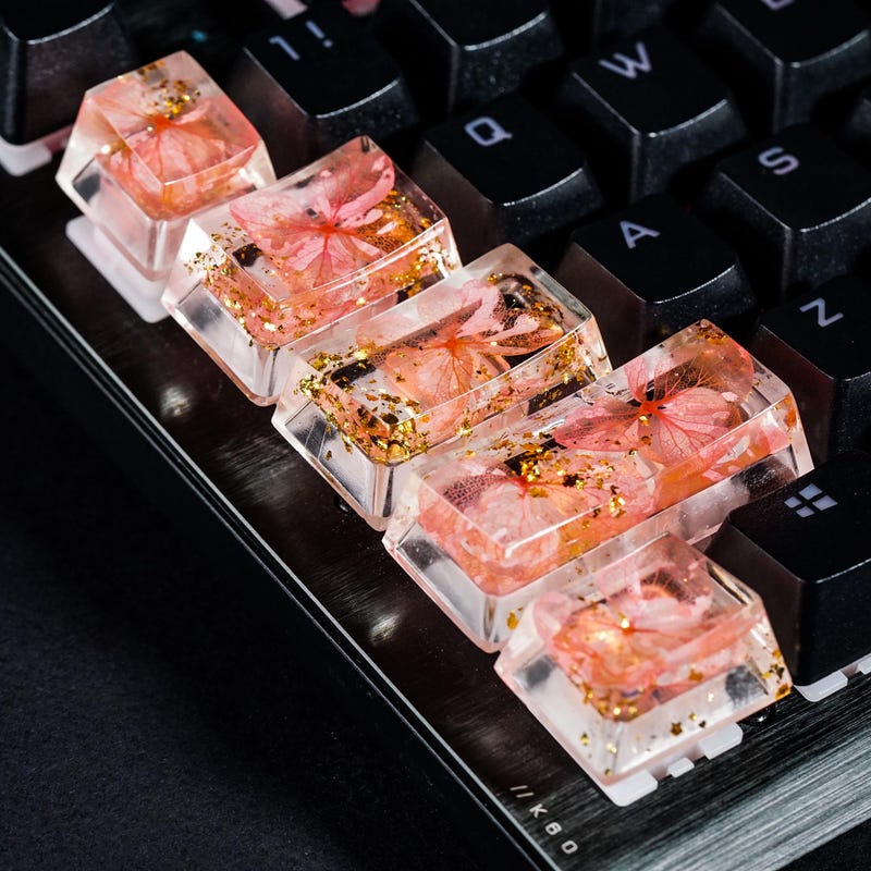 Flower Keycaps - Etsy