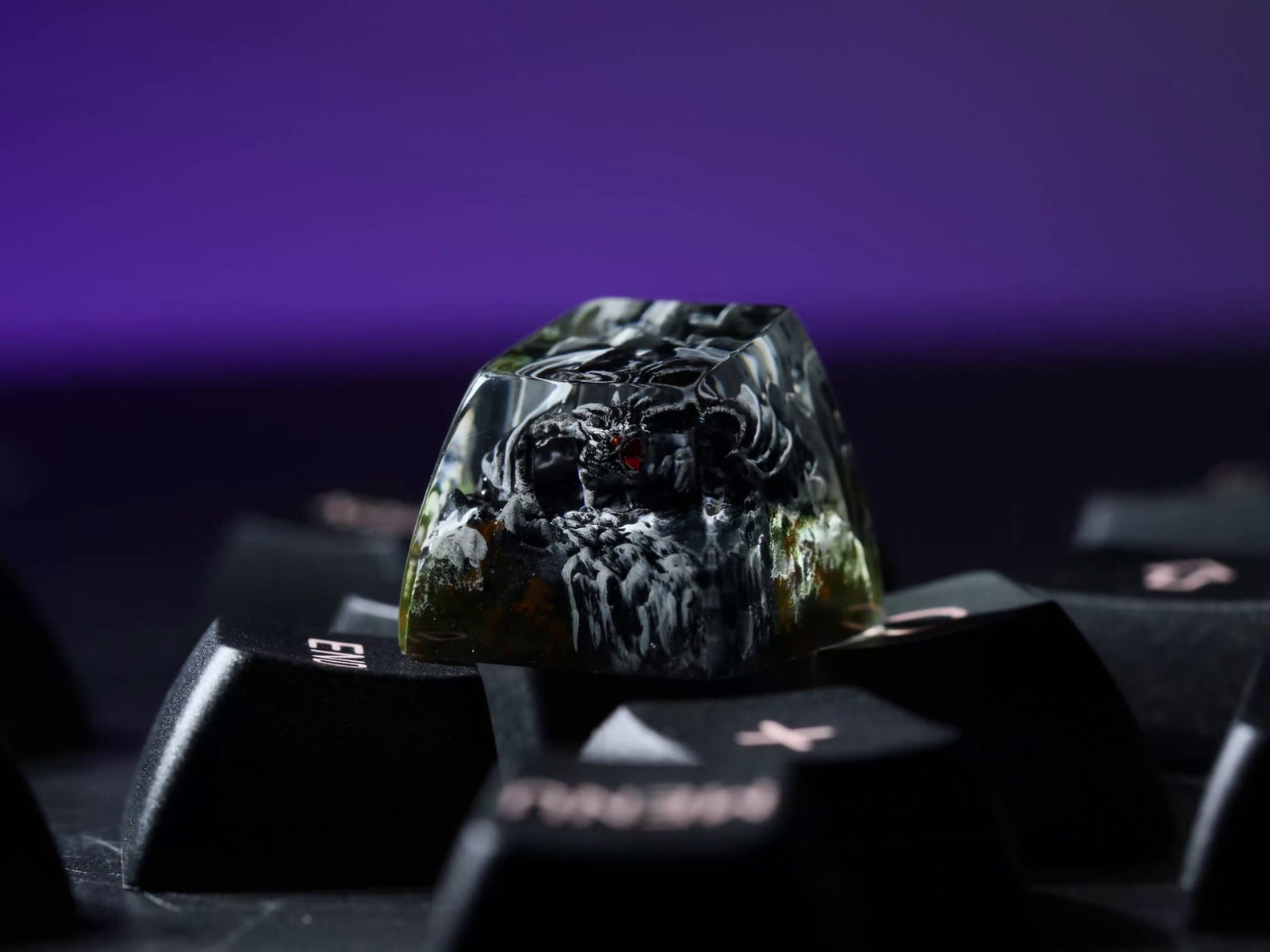 Water Dragon Keycap, Artisan Keycap, Keycap Set for MX Cherry ...