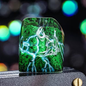 SALE 50% Mystical Forest Keycap, Artisan Keycap, Aesthetic Keycap ...