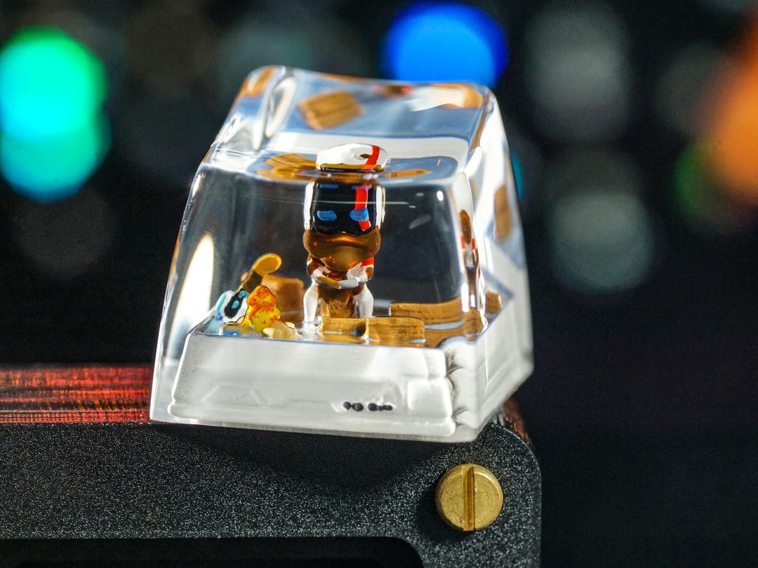 SALE 50% Astro Bot Kratos Keycap, God of War Keycap, Gaming Keycap for ...