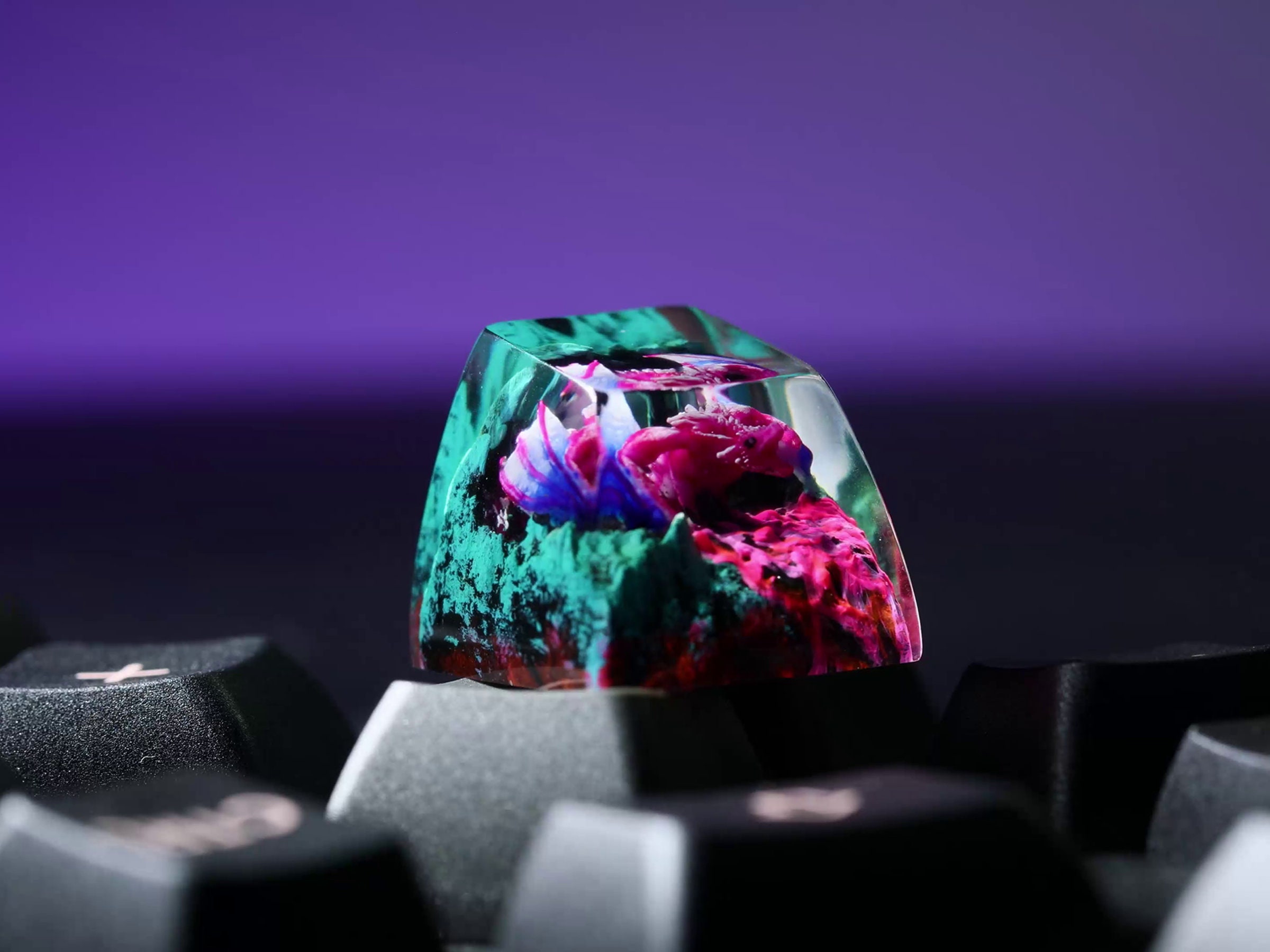 Water Dragon Keycap, Artisan Keycap, Keycap Set for MX Cherry ...